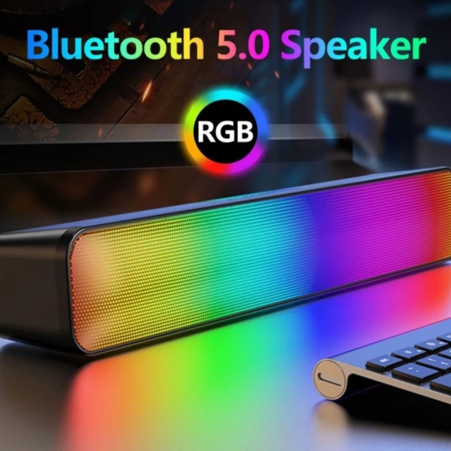 ELEVATOR Speaker Soundbar Led M8 Bluetooth 5.0 | طه كمبيوتك