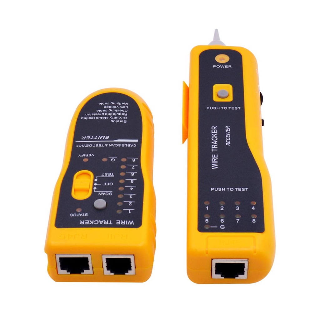 JX1051 etwork Cable Tester, Wire Tester Line Finder Wire Tracker Cable ...